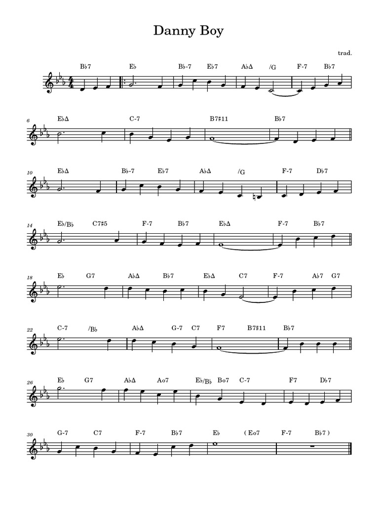Danny Boy | PDF