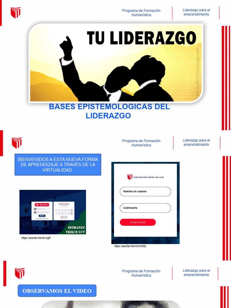 Material Complementario PPT Sesión 01 | PDF | Liderazgo | Iniciativa empresarial