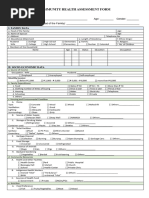 Community Based Assessment Checklist (CBAC) Form | PDF | Hand ...