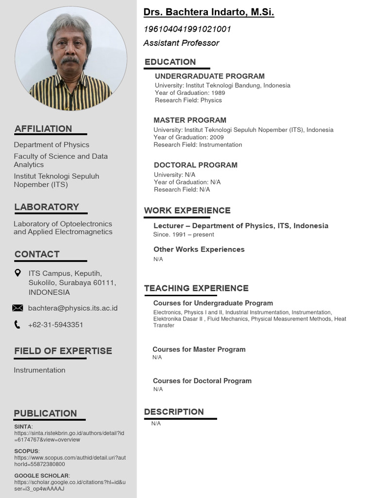 Bachtera Indarto | PDF | Physical Sciences | Science