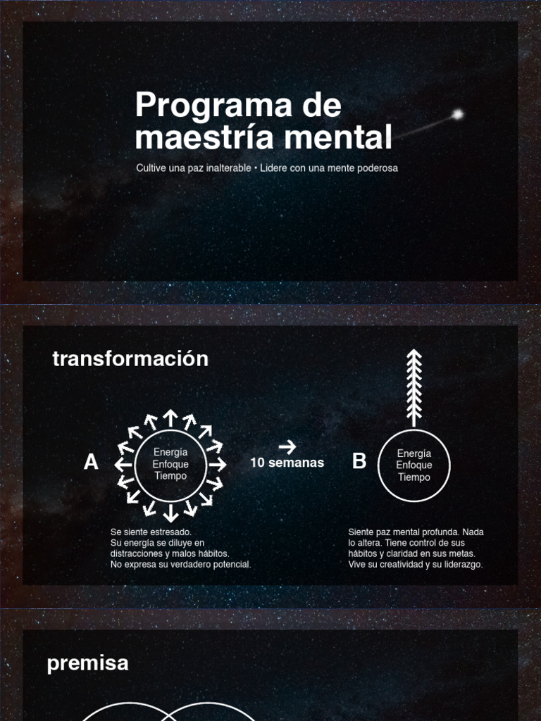 Programa de Maestría Mental | PDF | Mente | Meditación