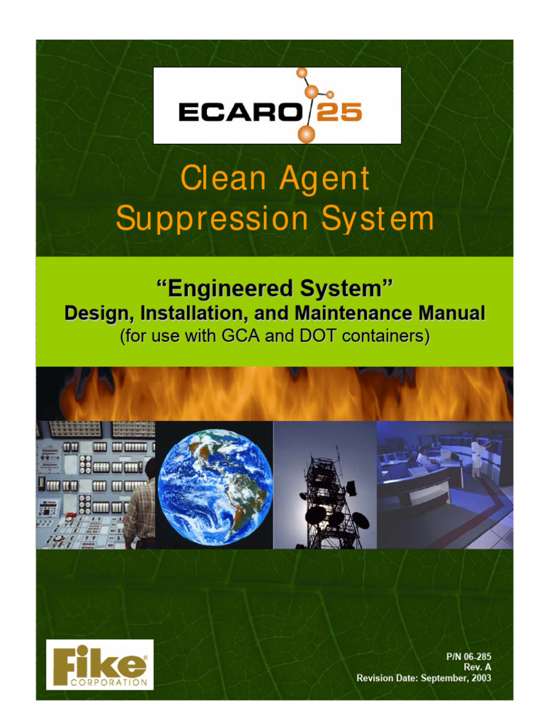 Fire Suppression System Guide | PDF | Valve | Fires