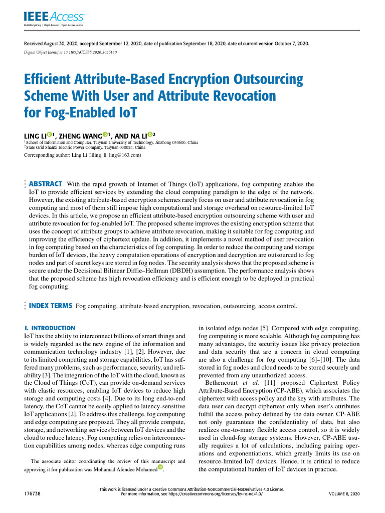 Efficient Attribute Based Encryption Outsourcing S 221130 143512 Download Free Pdf Key