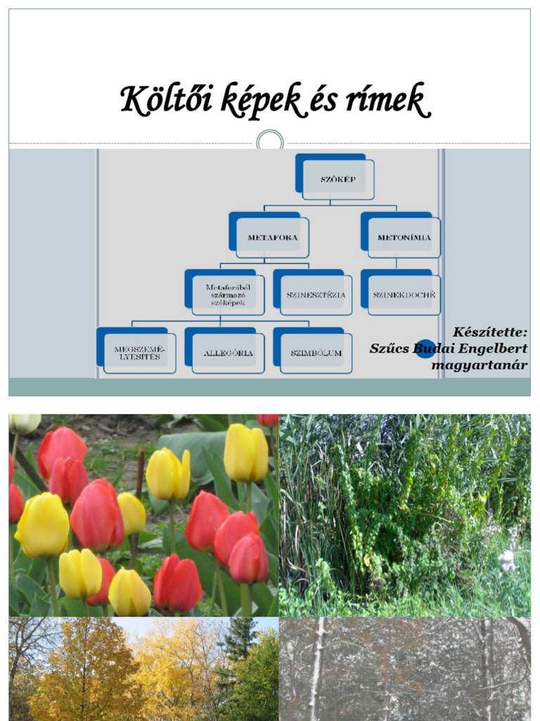 Költői Képek És A Rímek | PDF