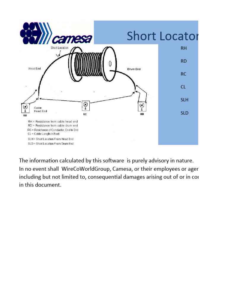 Camesa Short Locator | PDF