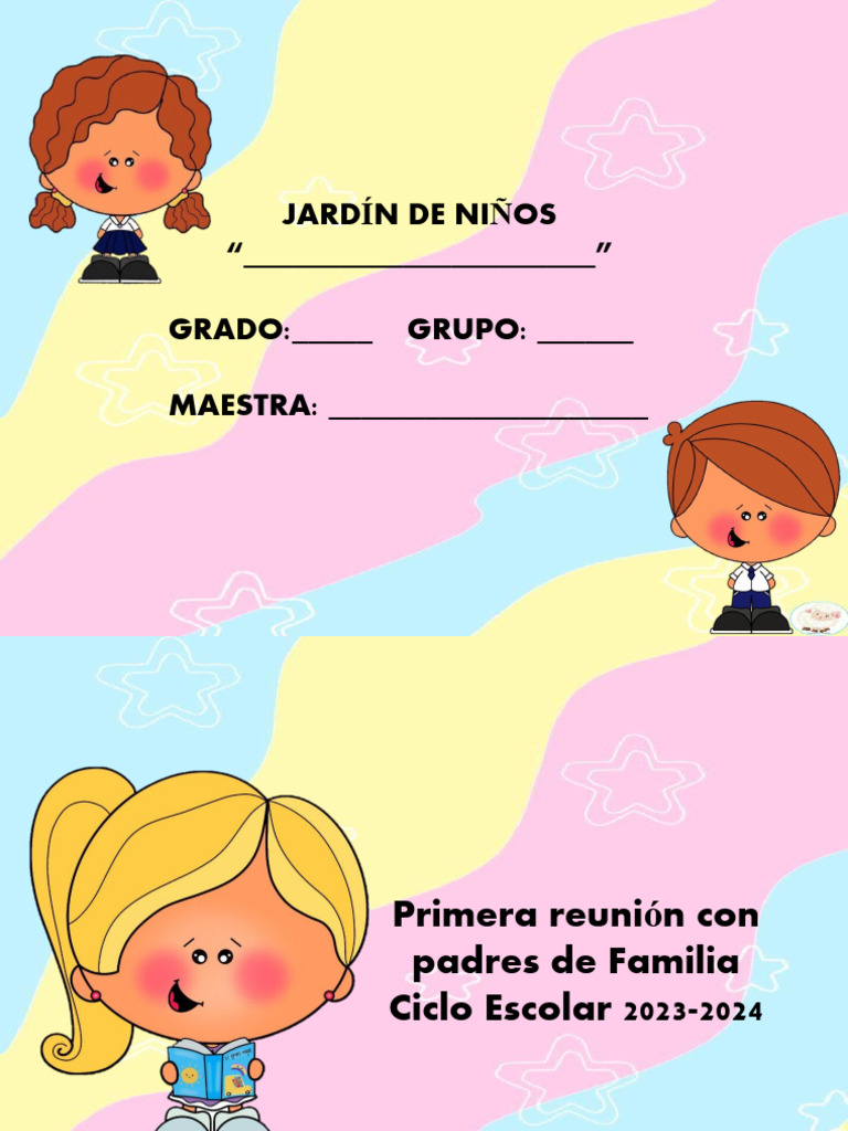 Primera Reunion Con Padres de Familia | Descargar gratis PDF ...