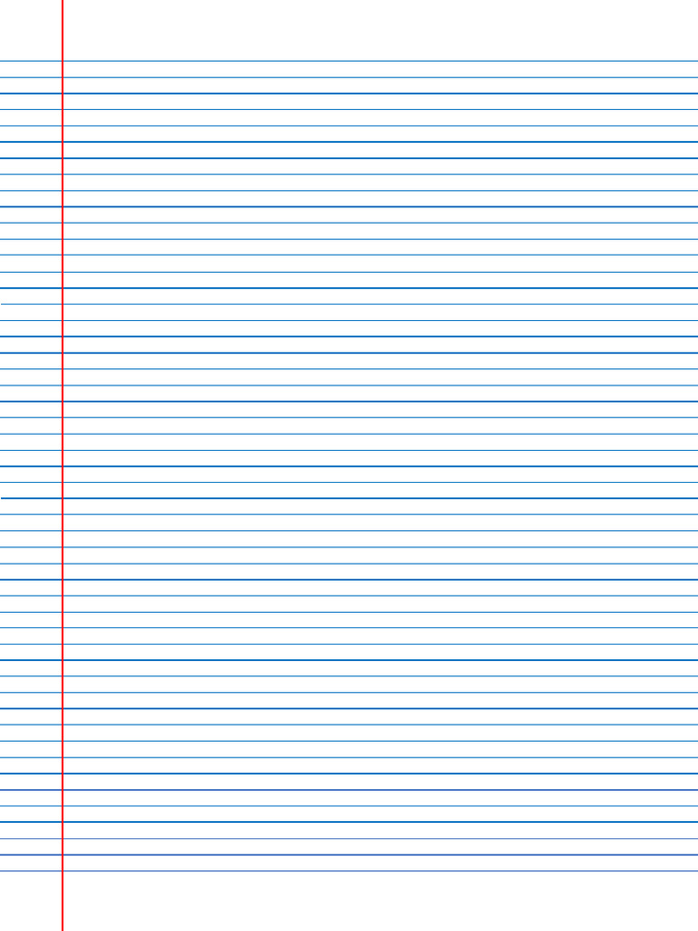 Lined Paper A4 | PDF