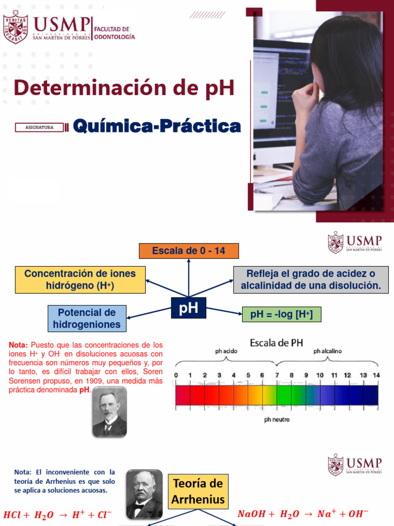 12 Química - Práctica - Determinación de PH | PDF | Ph | Ácido