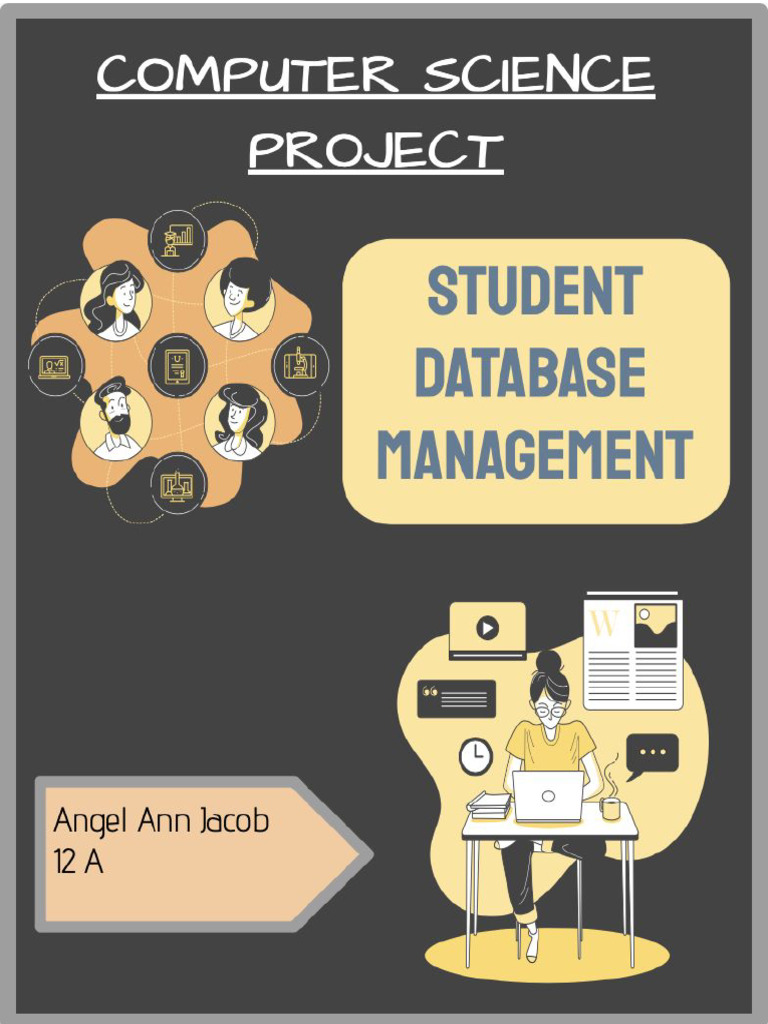 FINAL1Computer Final Year Report (Studenet Database Management | PDF