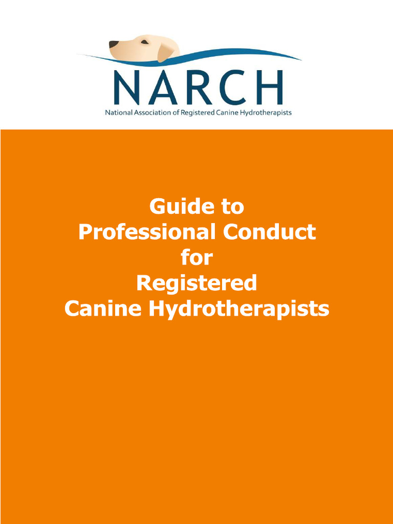 Guide To Professional Conduct - NARCH | PDF