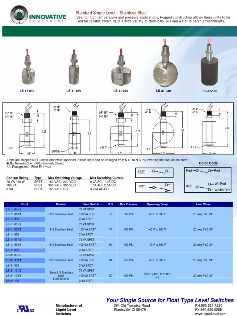 STD VT Ss | PDF | Switch | Electrical Engineering