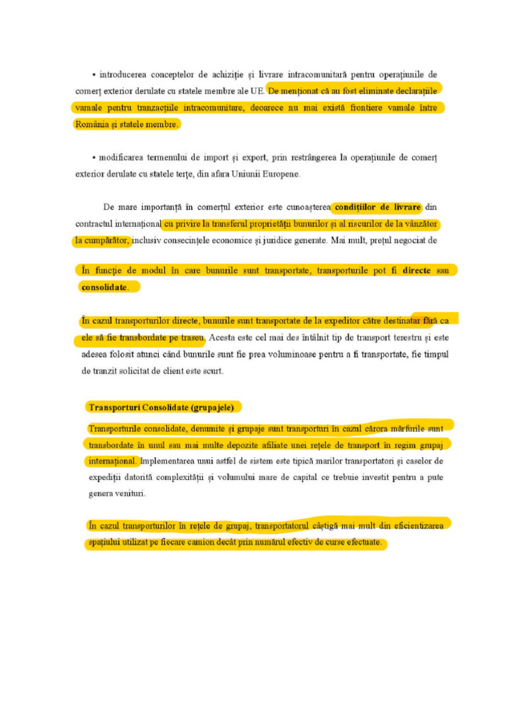 Tranzactii Internationale | PDF