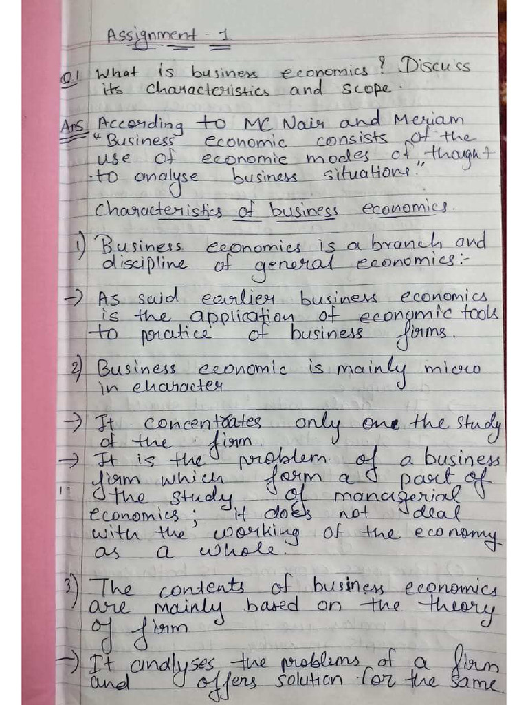 Eco Assignment | PDF