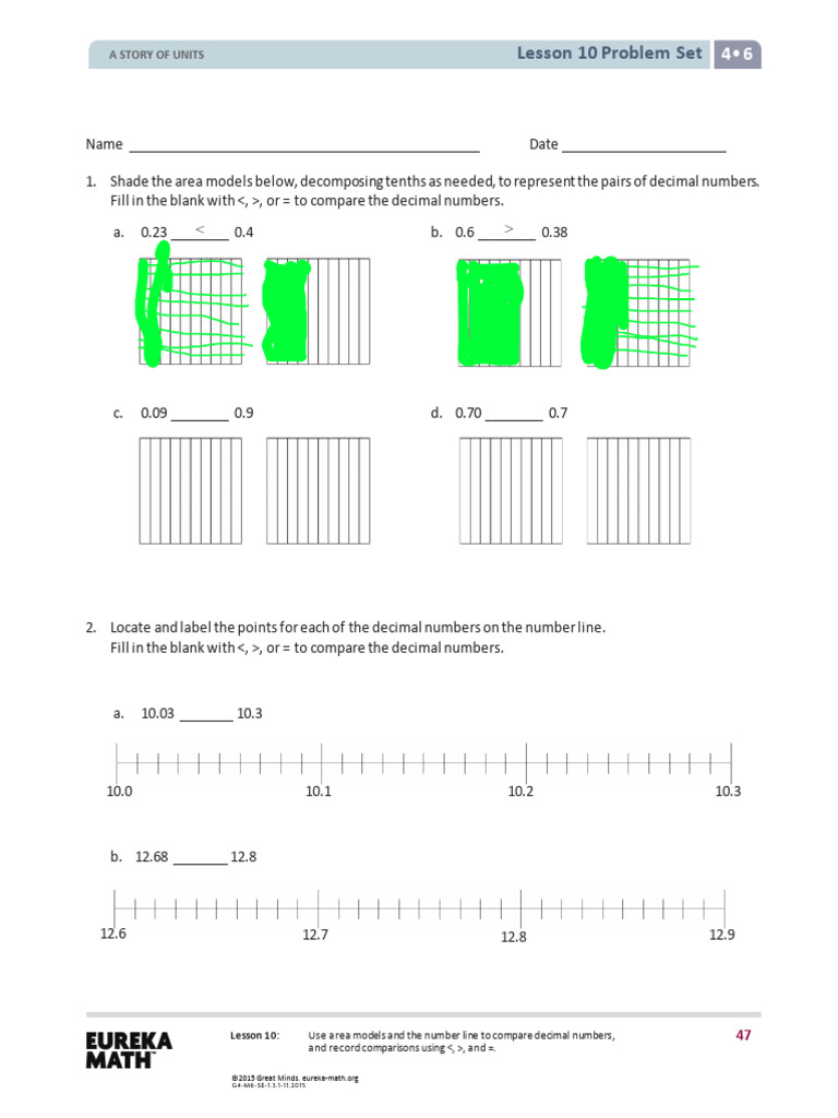 g4 - m6 - L10 - Problem - Set | PDF | Teaching Methods & Materials