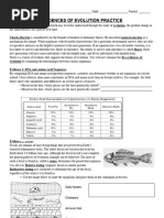 Nova Evolution Lab ANSWER KEYMissions1-3 PDF | PDF | Dinosaurs | Evolution