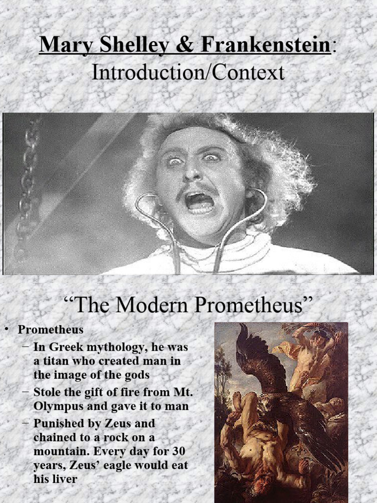 Frankenstein Intro Context | PDF | Frankenstein | Mary Shelley
