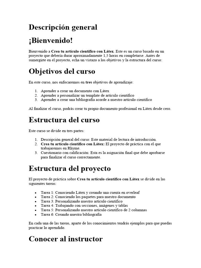 Descripción General | PDF | Computación en la nube | Aprendizaje