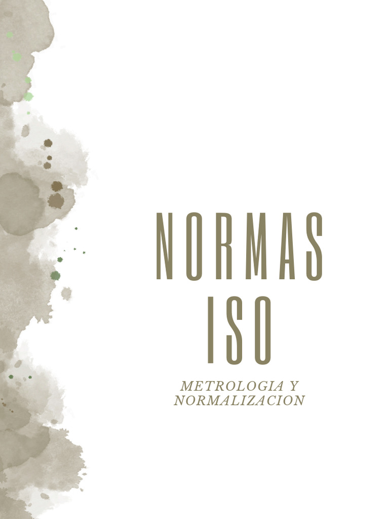 Metrologia (Normas Iso) | PDF | Gestión de la calidad | Calidad (comercial)
