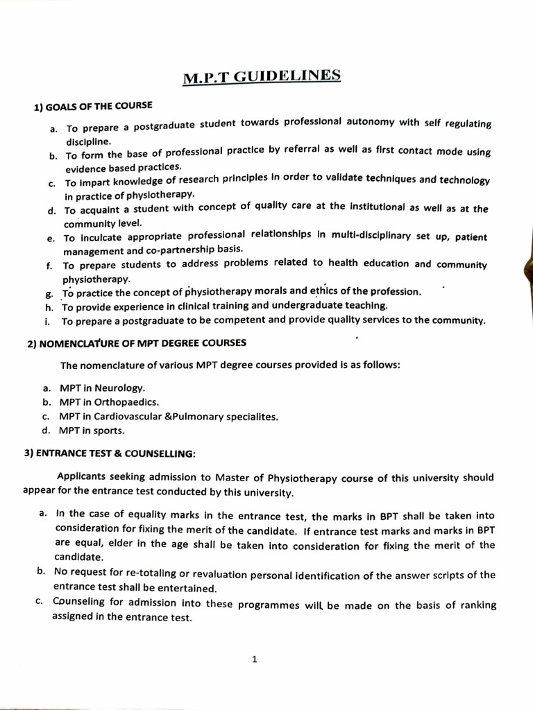 Mpt Syllabus Pdf Statistics Electromyography 