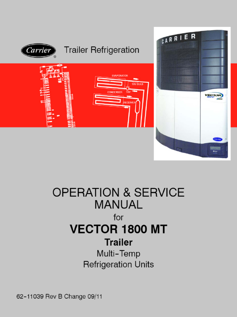 Operation & Service Manual Vector 1800 MT - Manualzz | PDF