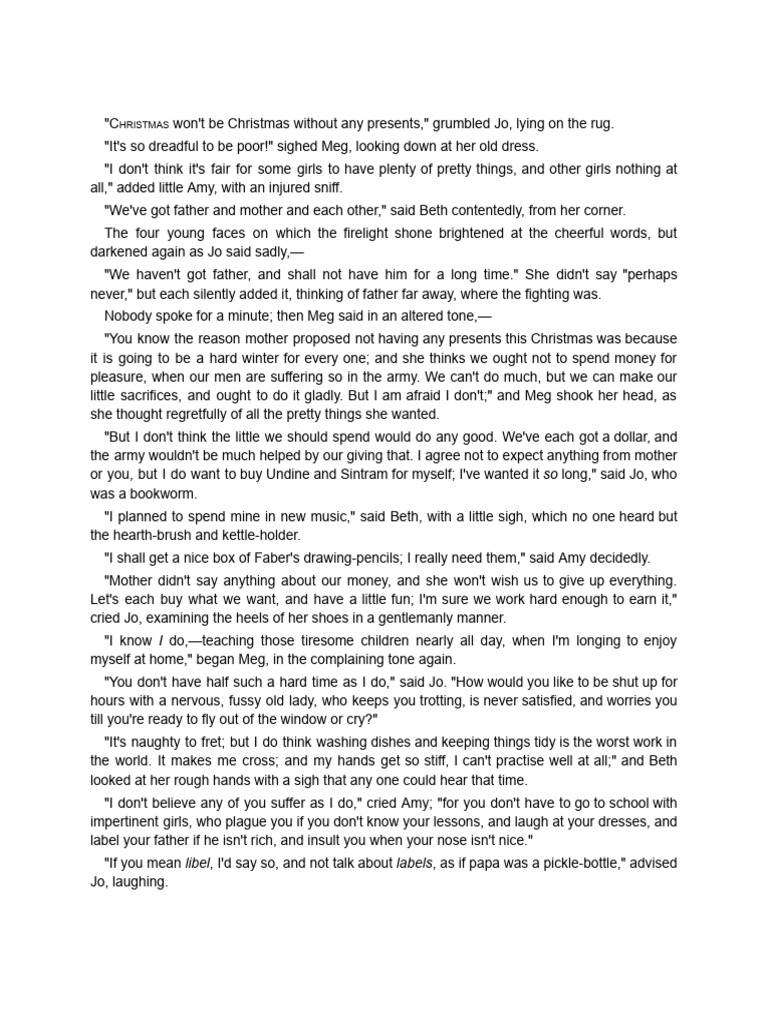 Scribd Test Little Women | PDF | Little Women