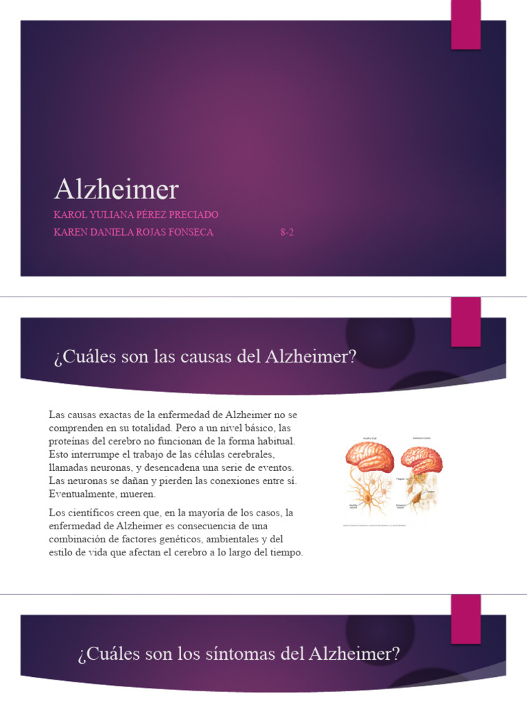 Alzheimer | PDF | Enfermedad de Alzheimer | Medicina CLINICA