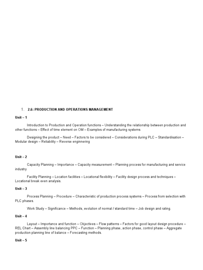 33 Production and Operations Management | PDF | Operations Management | Inventory