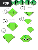 Sapito Origami Creativo 1 Pã¡g. 14 | PDF