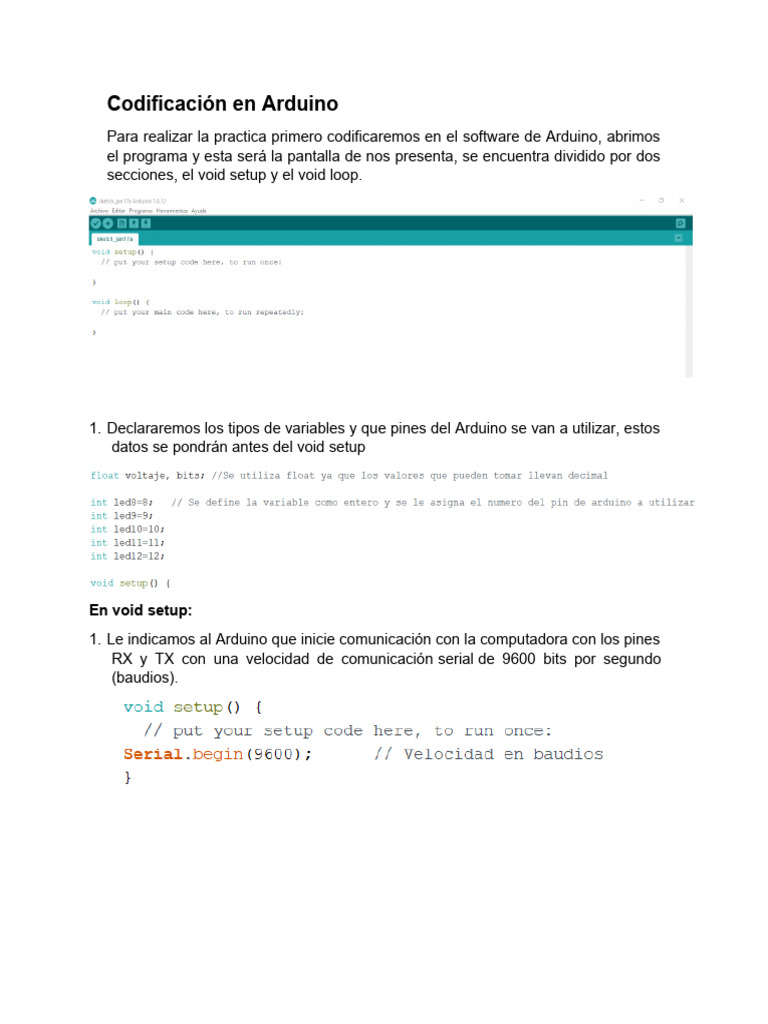 Codificación en Arduino y Simulacion en Proteus | PDF | Software | Electrónica