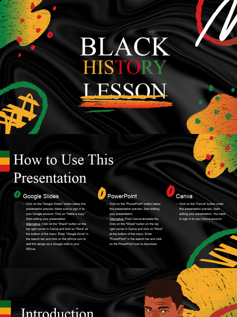Black History Lesson Presentation | PDF