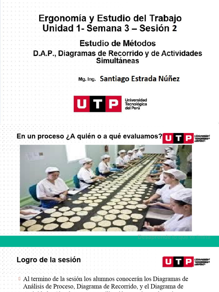 S03.02 - PPT - Estudio de Métodos - D.A.P., Diagramas de Recorrido y de Actividades Simultaneas ...