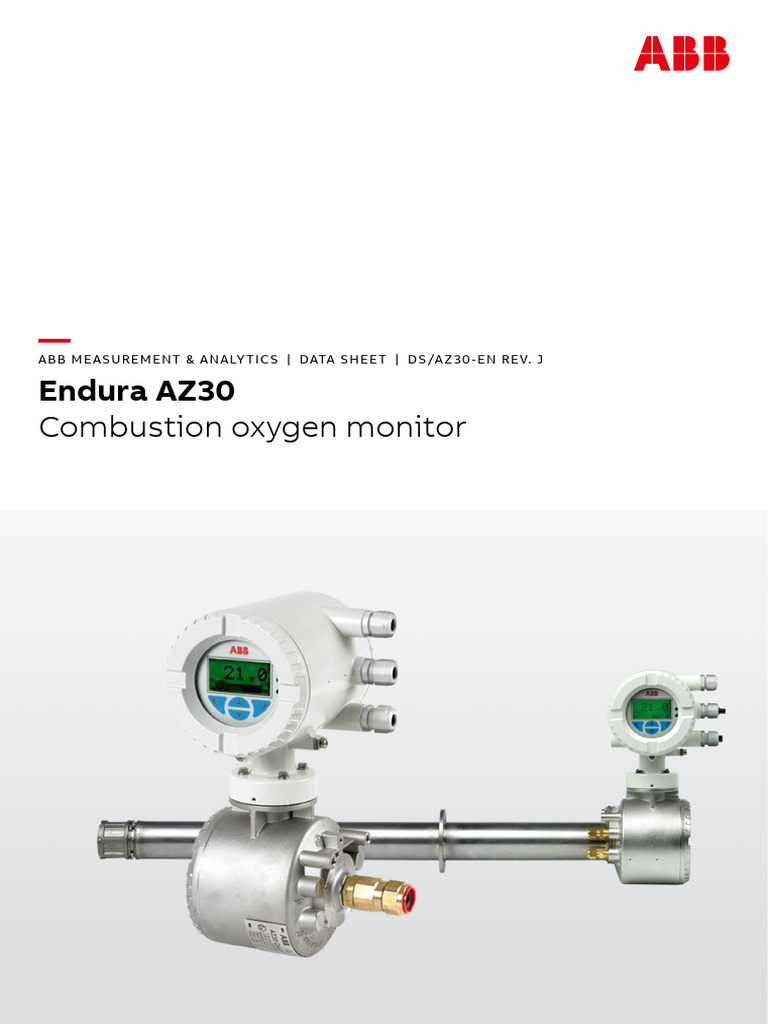 Endura AZ30: Combustion Oxygen Monitor | PDF | Thermocouple | Calibration