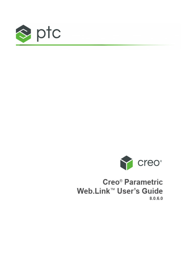 Weblinkug Creo8 | PDF | Class (Computer Programming) | Method (Computer Programming)