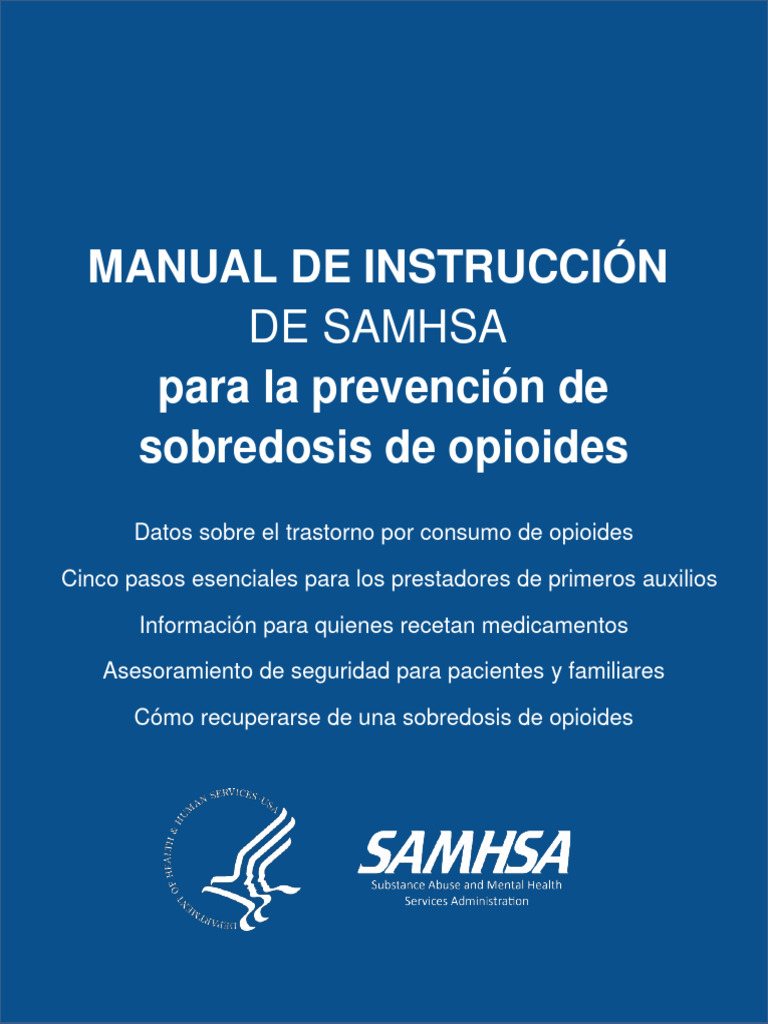 Prevención de Sobredosis de Opioides: Guía SAMHSA | PDF | Fentanilo ...