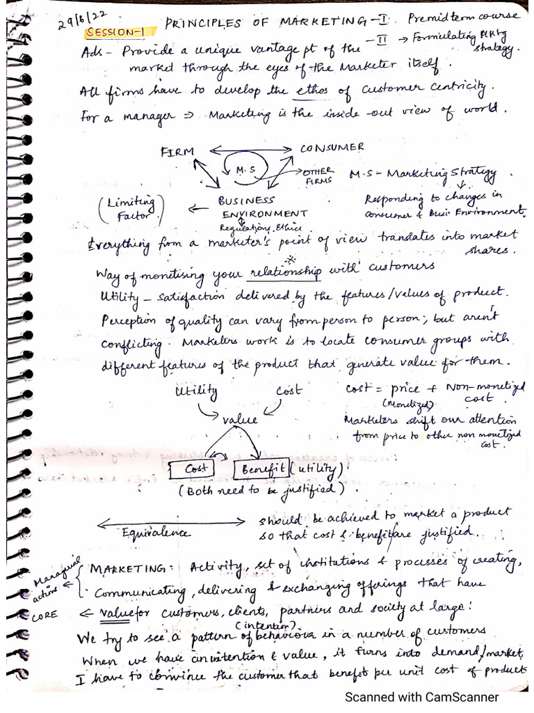 Marketing Notes | PDF