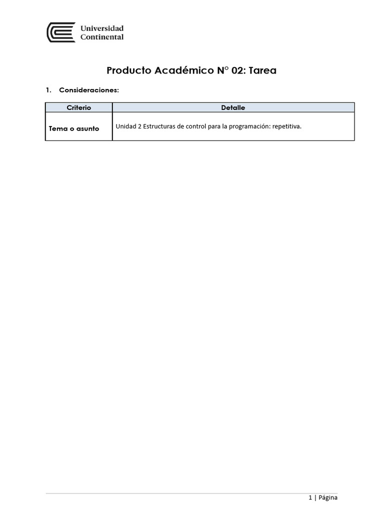 PA 02 Fundamentos Programacion 2023 10B | Descargar gratis PDF | Programación de computadoras ...