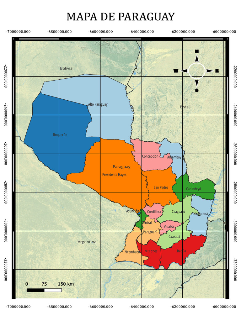 Mapa de Paraguay | PDF