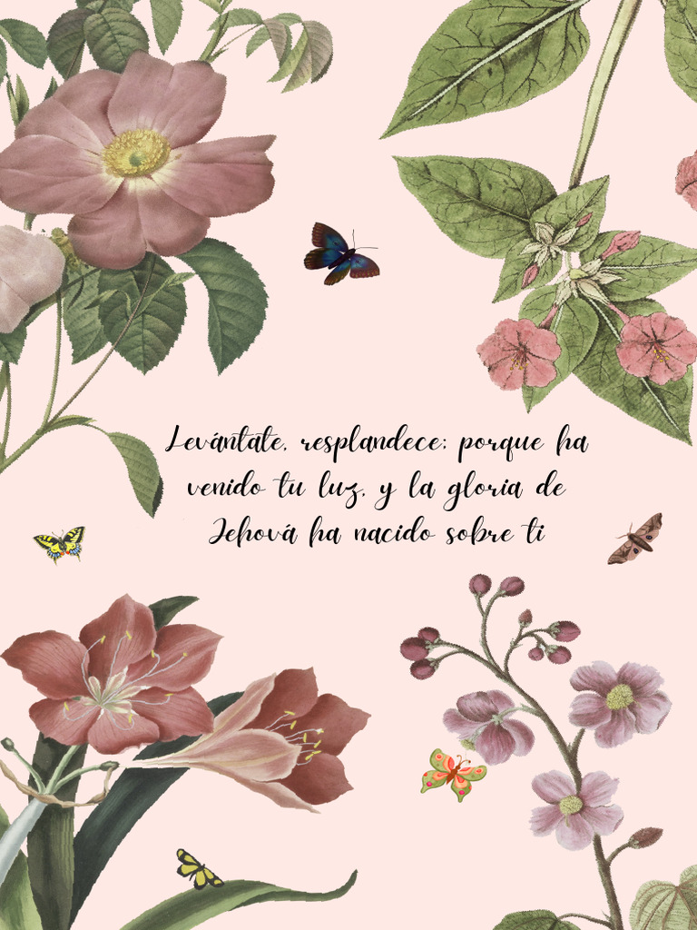 Colorful Floral Notebook Book Cover | PDF