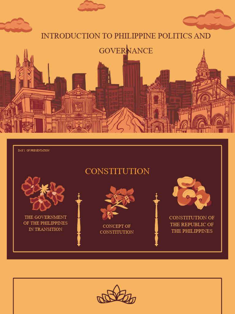Introduction To Philippine Politics and Governance 1 | PDF | Rule Of ...