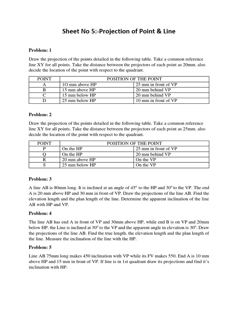 EGD Sheet - 5 | PDF | Geometry | Space