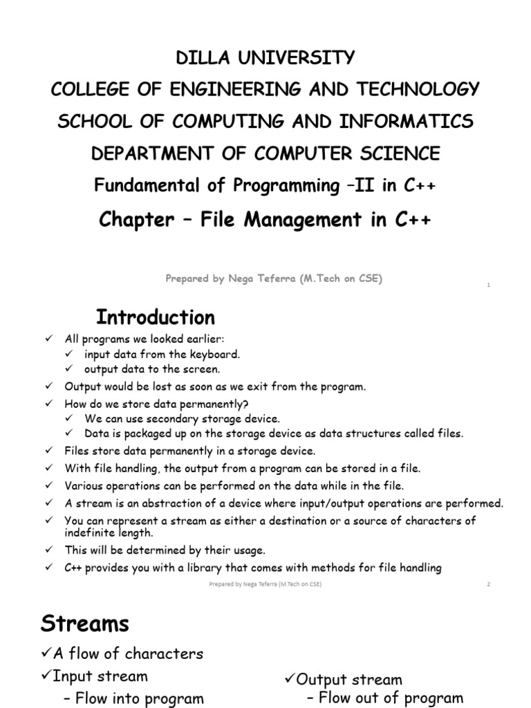 File Managment Pdf Computer File Pointer Computer Programming