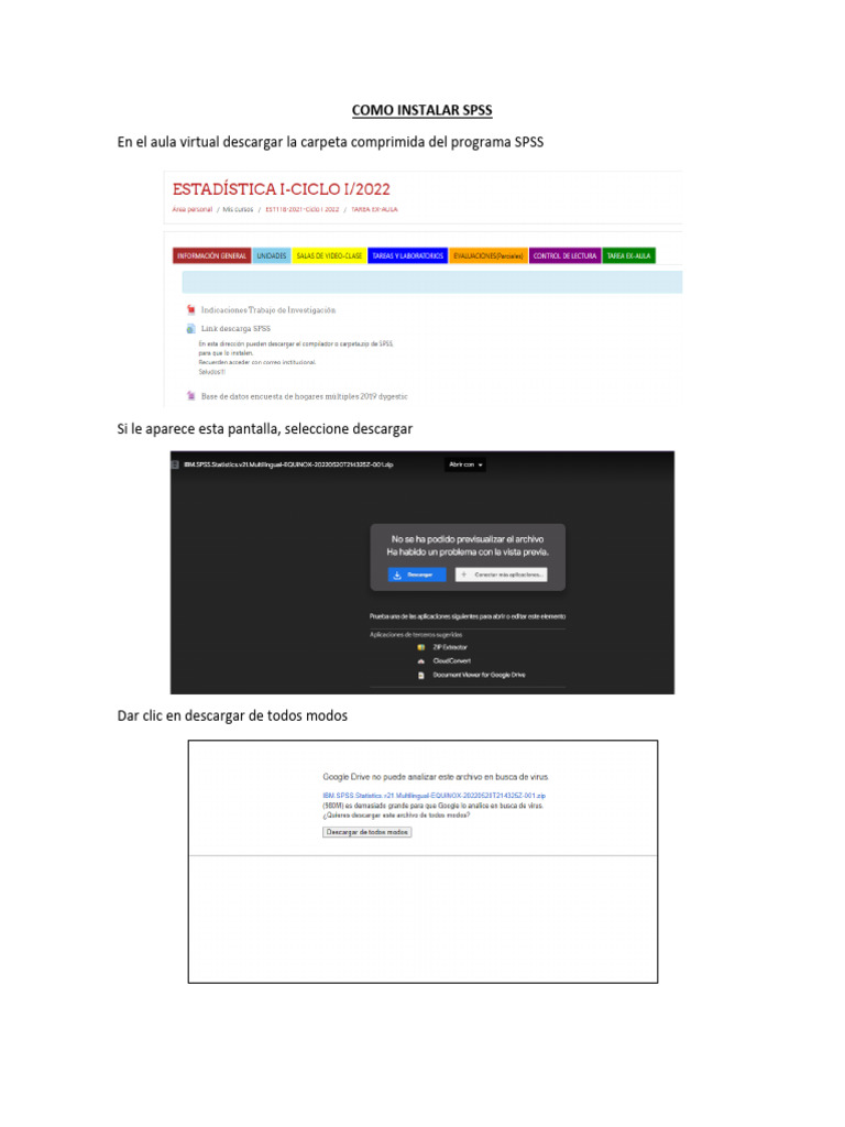 Como Instalar Spss | PDF