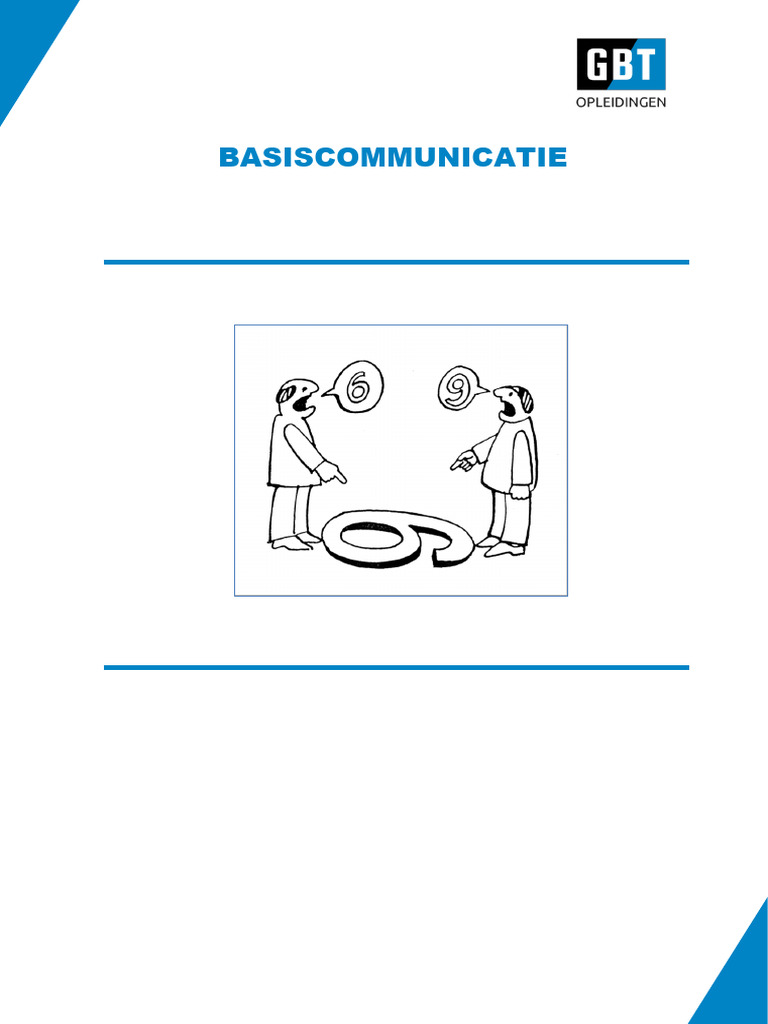 Basiscommunicatie | PDF