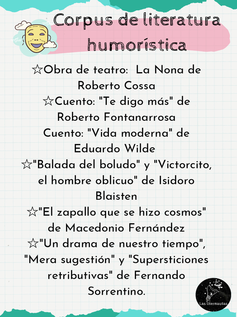 Corpus Literatura Humorística | PDF | Poesía