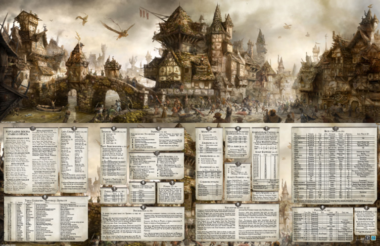 WFRP 4e - Ekran - Mistrza - Gry | PDF