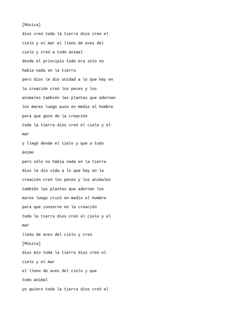 (Spanish) Dios Creó - Mímicas - Miss Elizabeth Roca (DownSub - Com ...