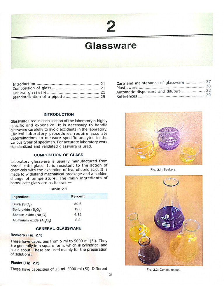 Glassware | PDF