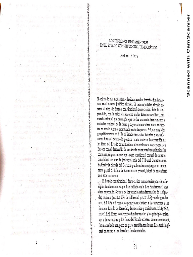 Robert Alexy - Principios | PDF