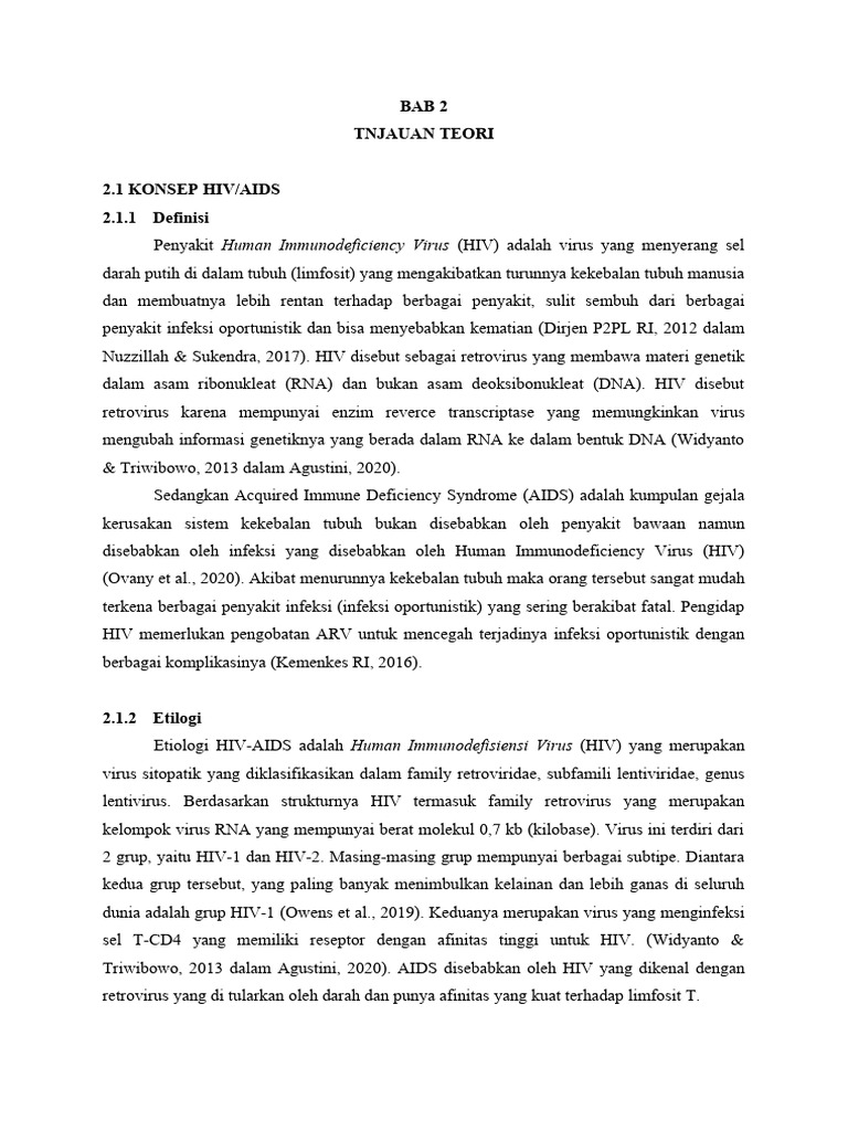 Pemahaman HIV/AIDS: Definisi dan Gejala | PDF | Sains & Matematika