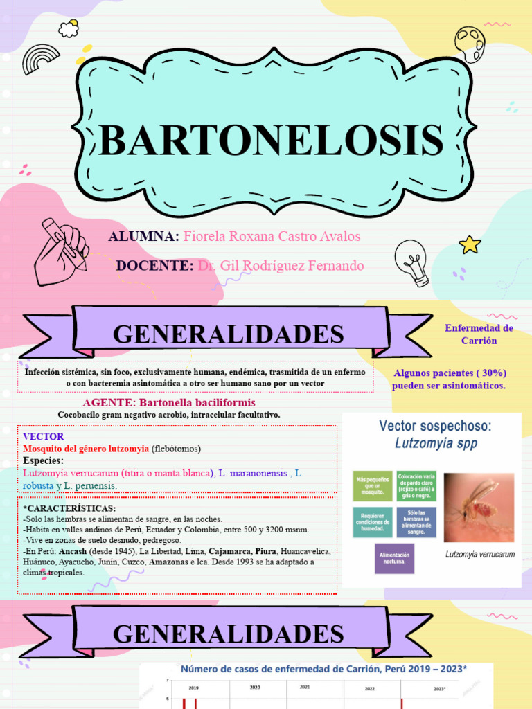 BARTONELOSIS | PDF | Ciencias de la Salud | Medicina